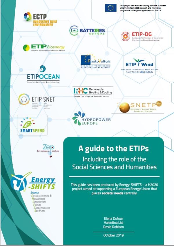 Guide to the ETIPs - Energy-SHIFTS